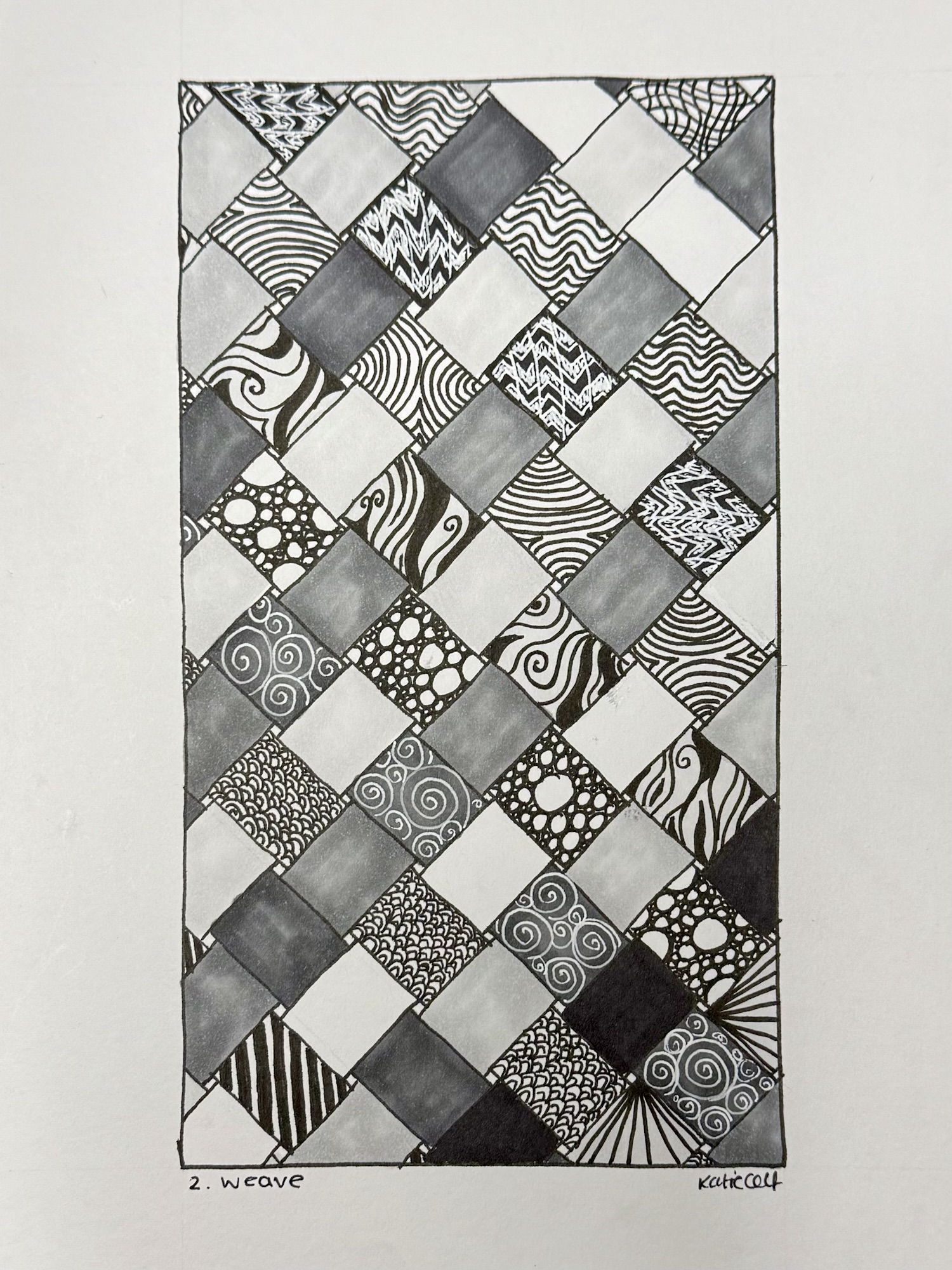 Inktober Day 2. Weave – Maker of Things